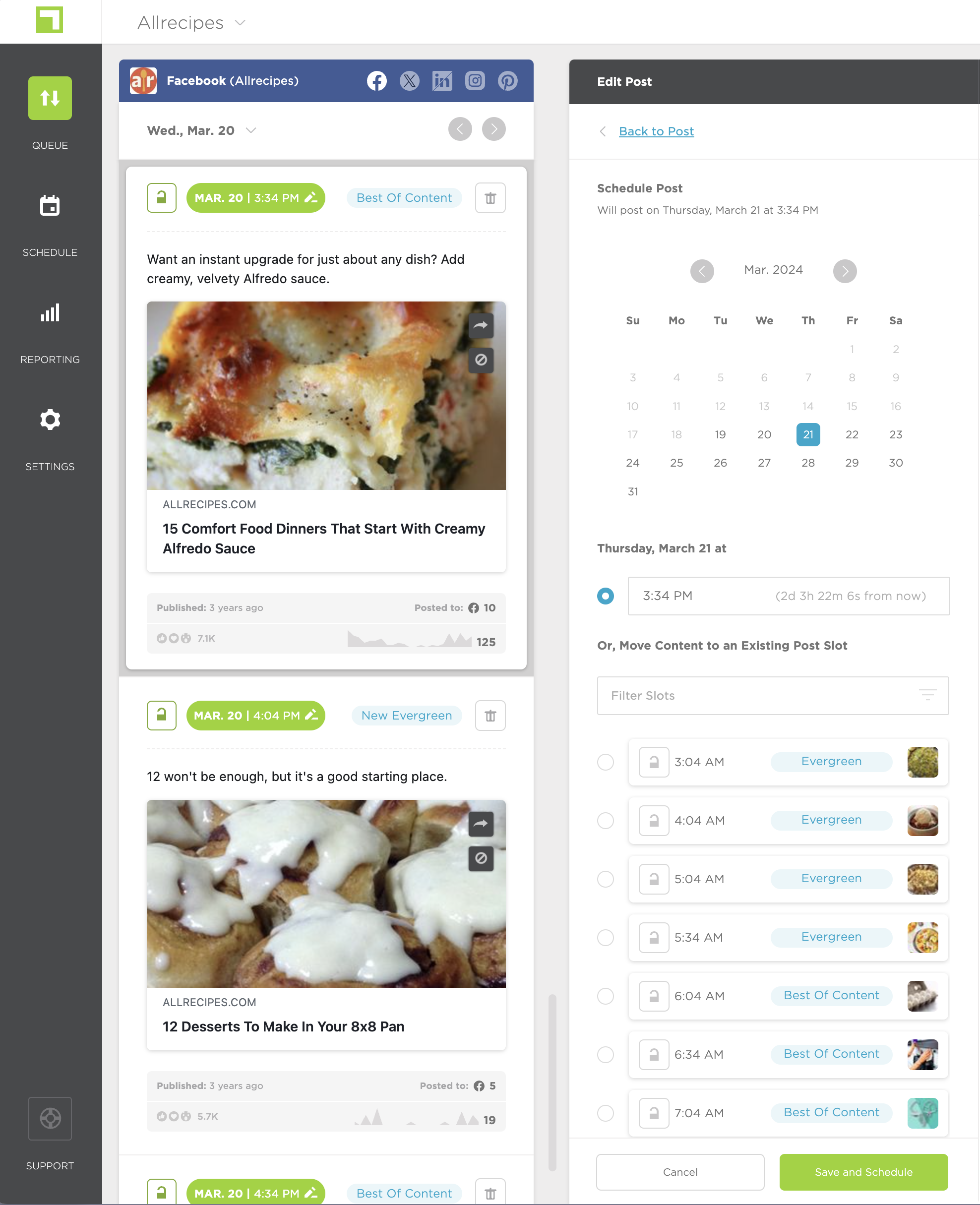 Managing Posts in Your Queue – True Anthem