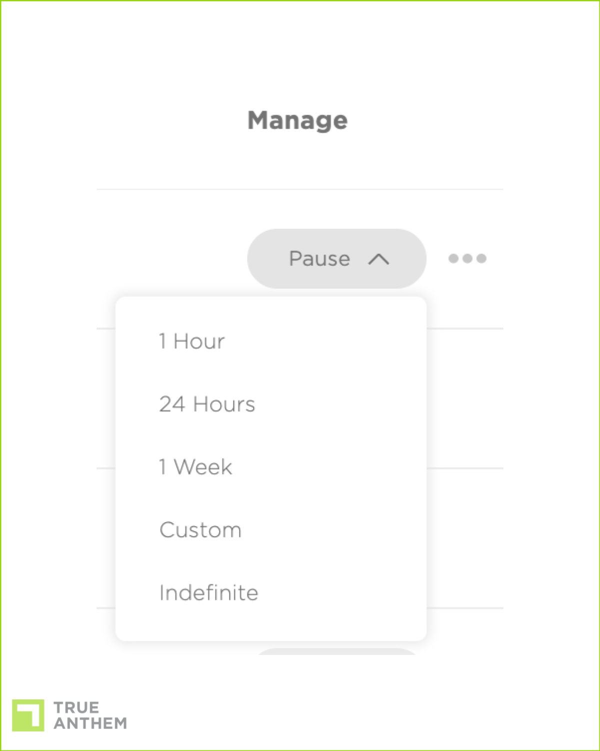 Pausing & Unpausing Your Queue – True Anthem